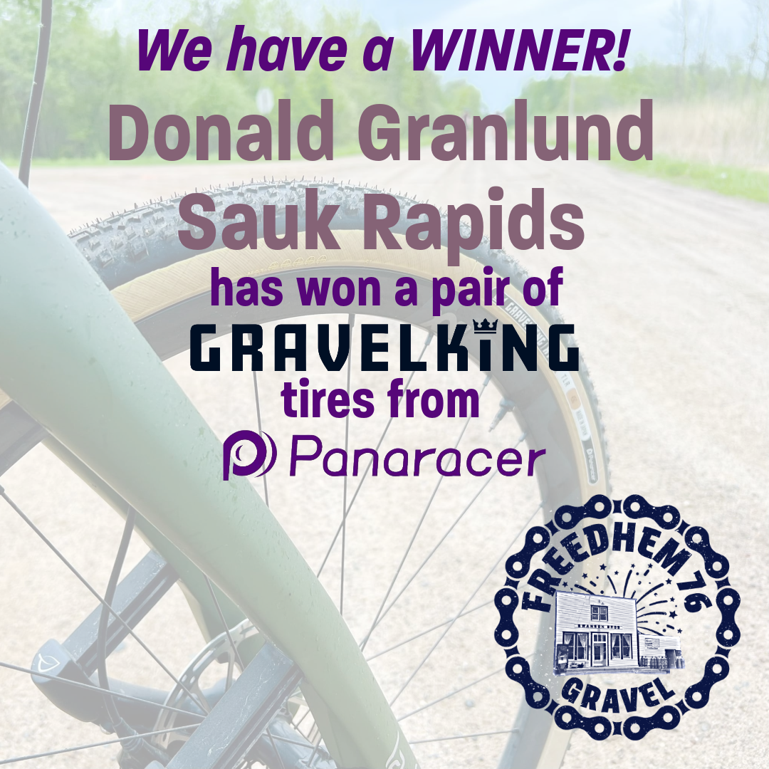 Early Registration Winner – Freedhem Gravel