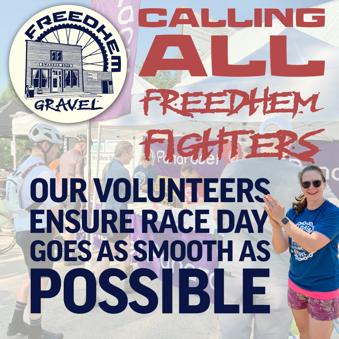 Volunteers needed – Freedhem Gravel